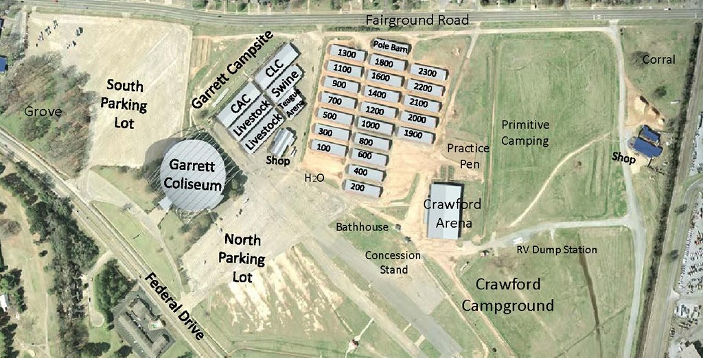 The Garrett Coliseum – Parking